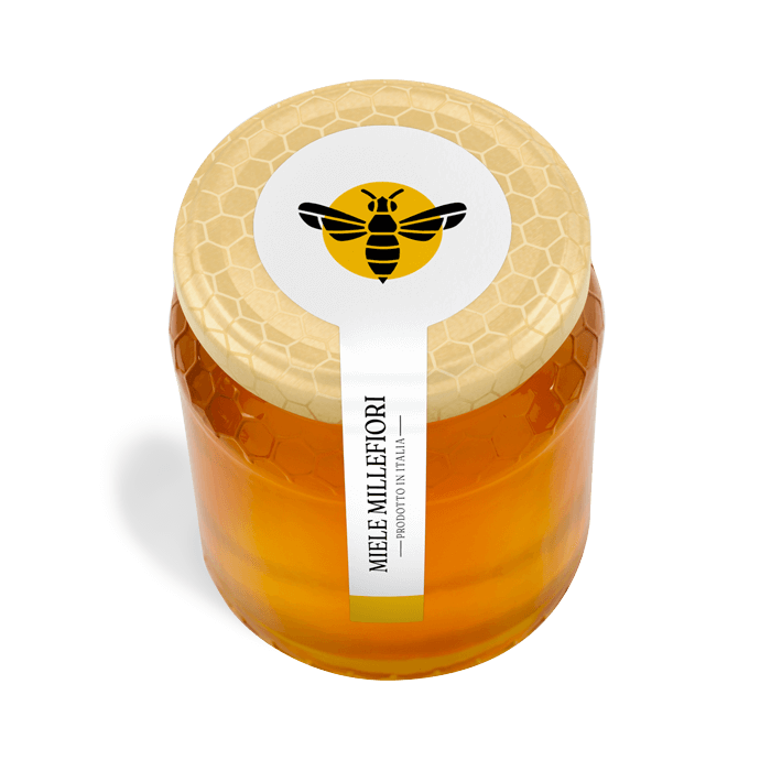 Sigillo di garanzia miele 500g – Classica Claudia – it.honeystickers Sigillo di garanzia miele 500g – Classica Claudia – it.honeystickers